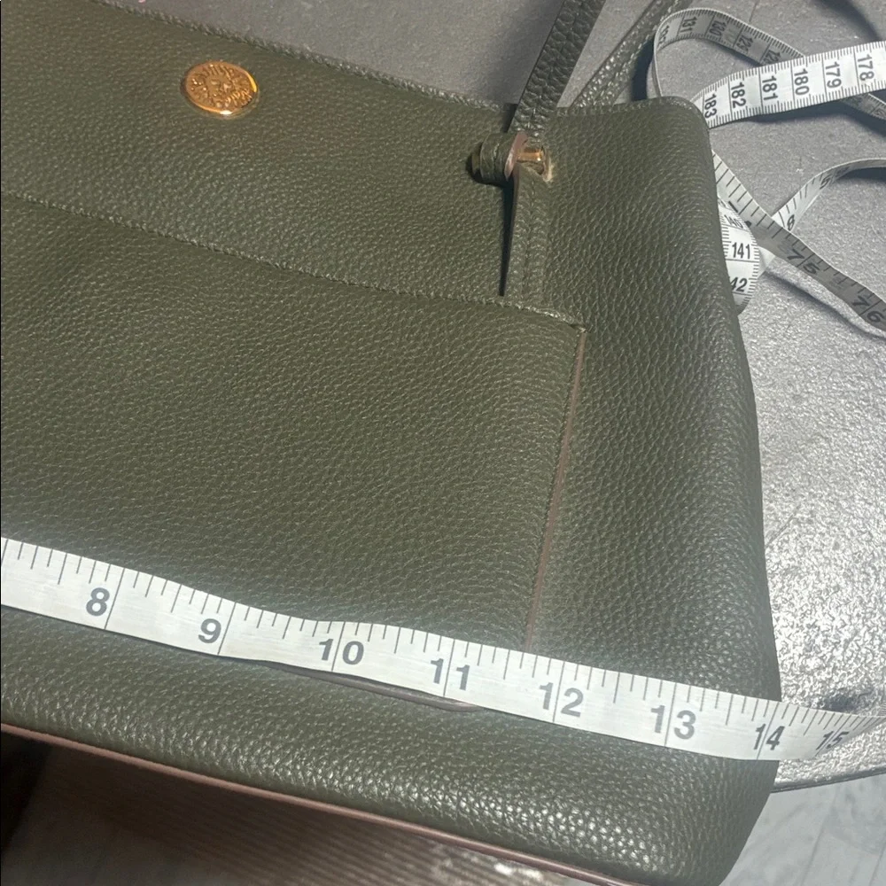 Anne Klein | Bags | Olive Green Anne Klein Leather Handbag | Poshmark